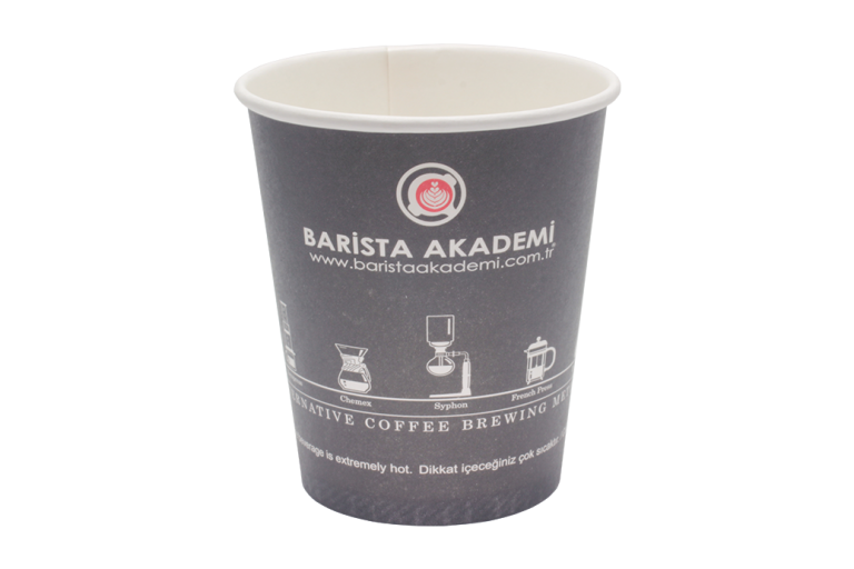 Özel Baskılı 8 Oz Karton Bardak - MottoCup